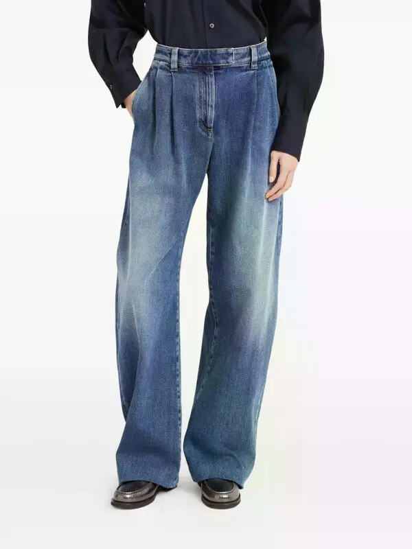 Brunello Cucinelli Wide-leg Jeans