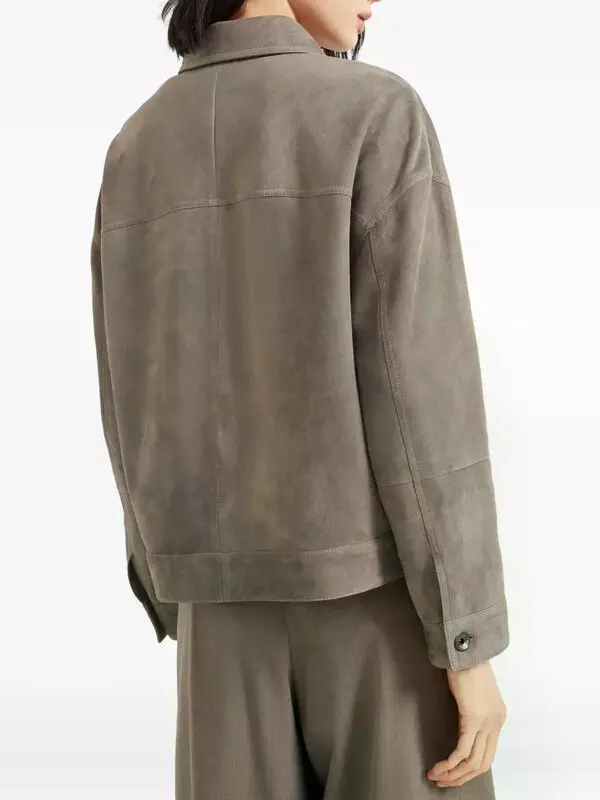 Brunello Cucinelli Leather Jacket