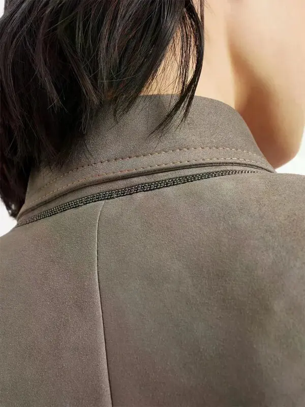 Brunello Cucinelli Leather Jacket