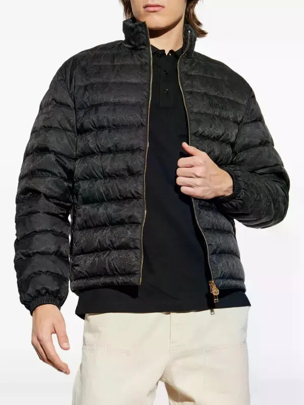 Versace Barocco-jacquard Down Jacket