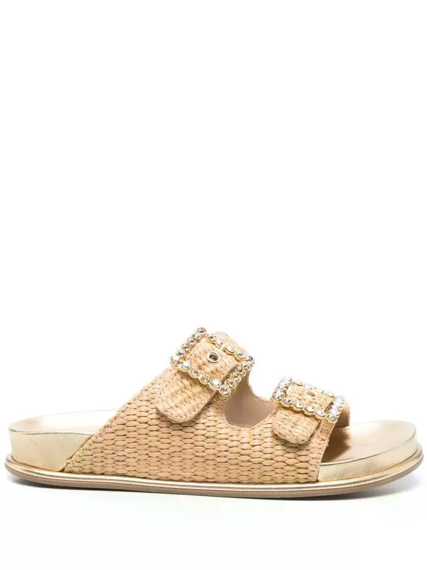 LE SILLA Raffia Sandals