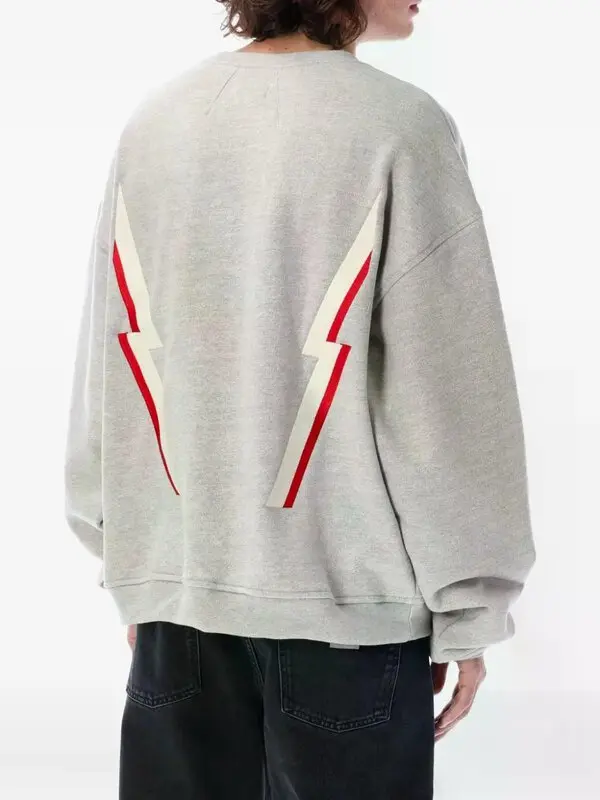 Rhude Logo-embroidered Cotton Sweatshirt