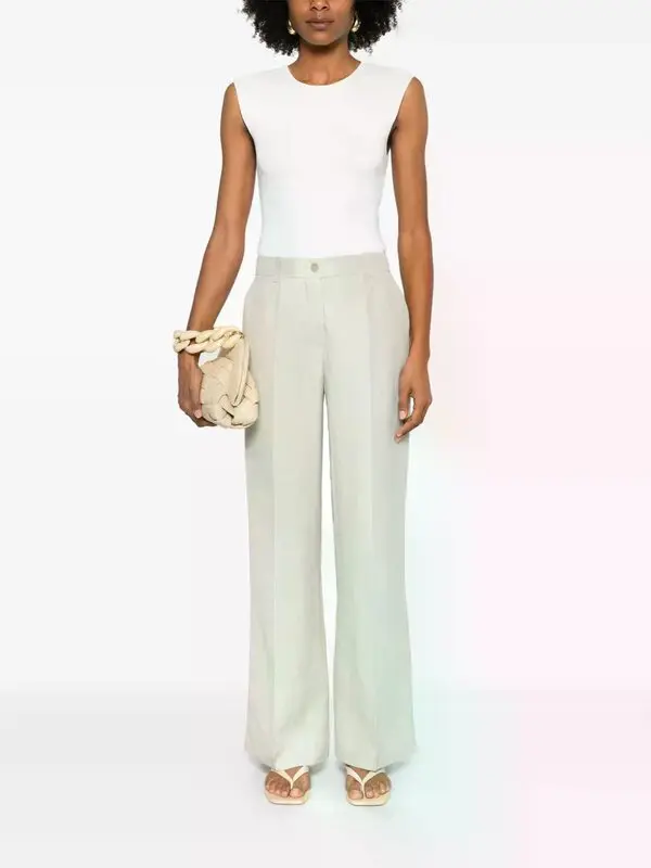 P.a.r.o.s.h Slub-texture Tailored Trousers