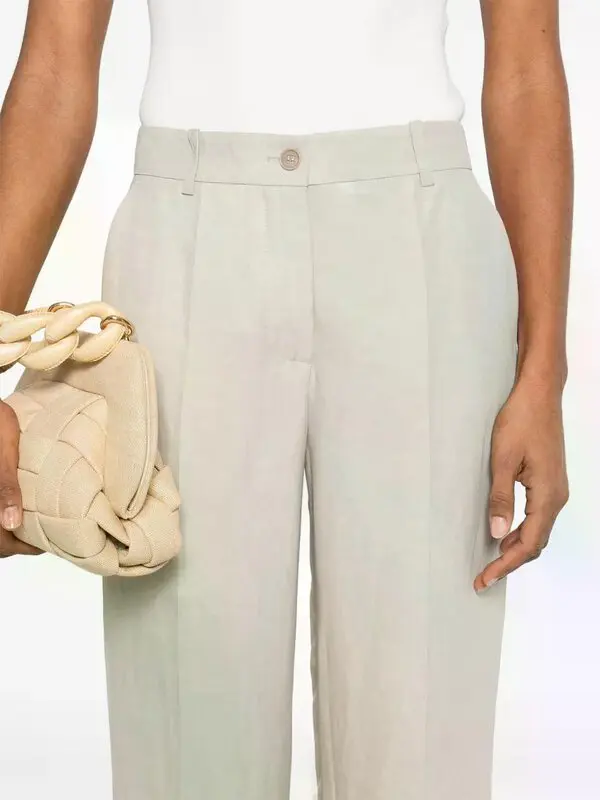 P.a.r.o.s.h Slub-texture Tailored Trousers