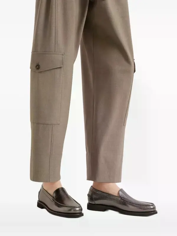 Brunello Cucinelli Belted Utility Trousers