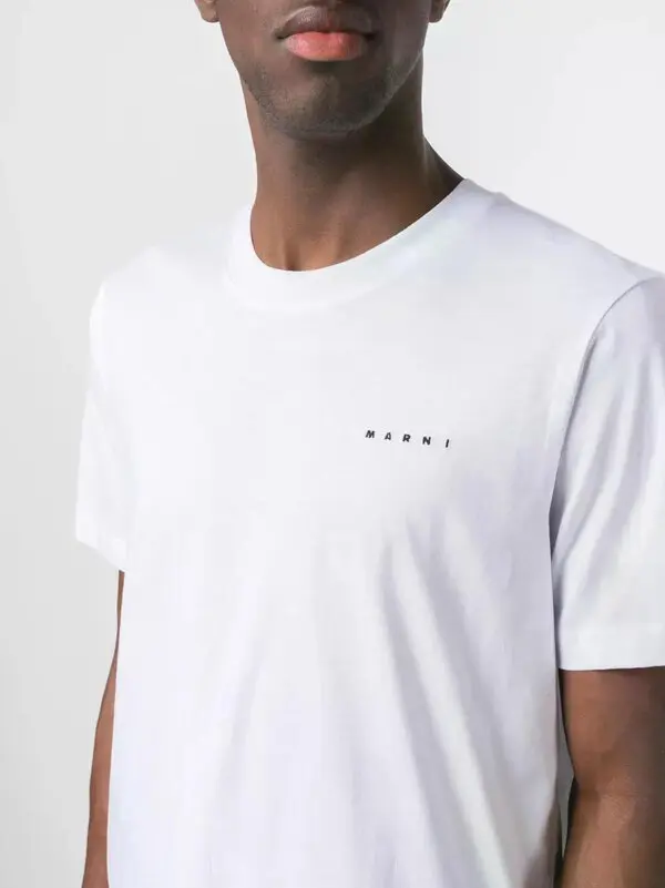Marni Logo-print Cotton T-shirt