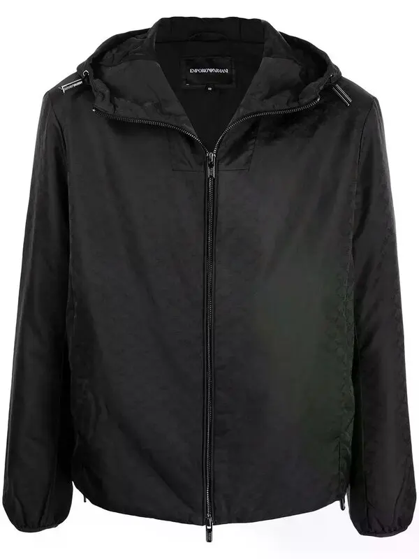 Emporio Armani Zip-up Hooded Jacket