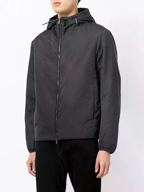 Emporio Armani Zip-up Hooded Jacket