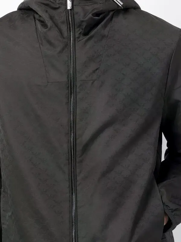 Emporio Armani Zip-up Hooded Jacket