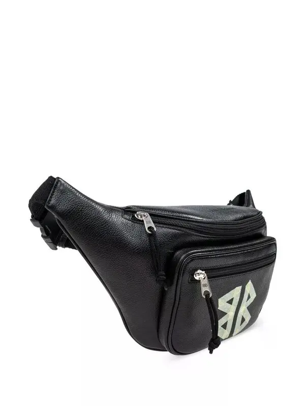 Balenciaga Logo Print Belt Bag
