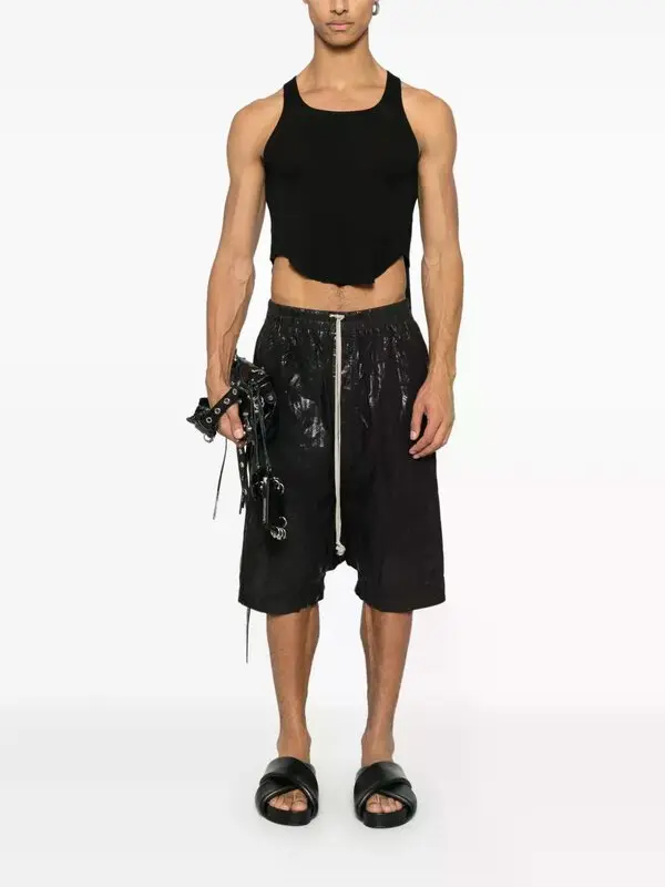 Rick Owens Cropped Tank Top