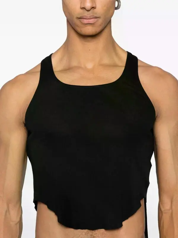 Rick Owens Cropped Tank Top