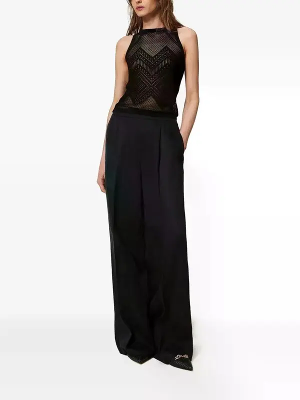 TWINSET Mesh Tank Top