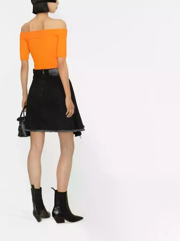 Alexander McQueen High-waisted A-line Skirt