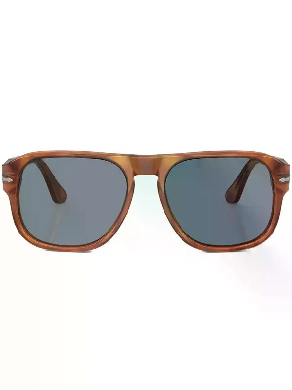 Persol Round-frame Sunglasses - Brown
