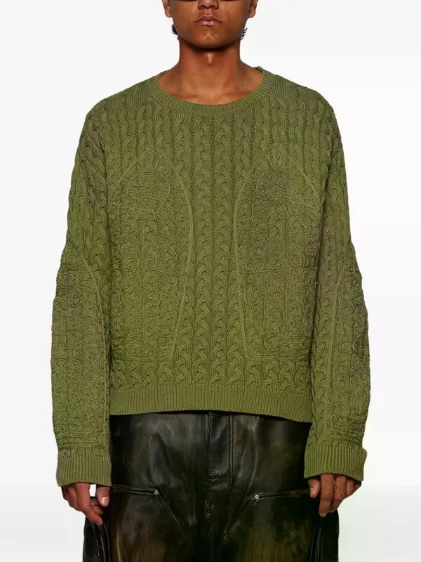 WHO DECIDES WAR Lagoon Sweater