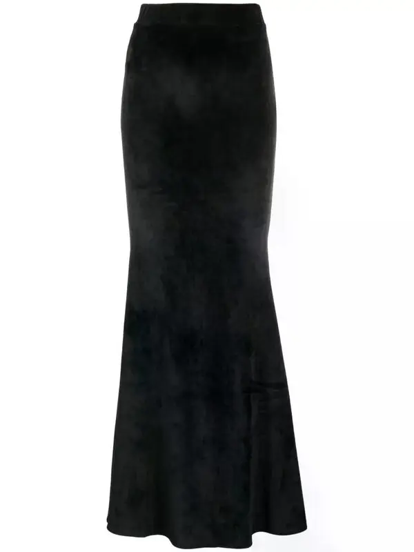 Gcds Velvet Maxi Skirt