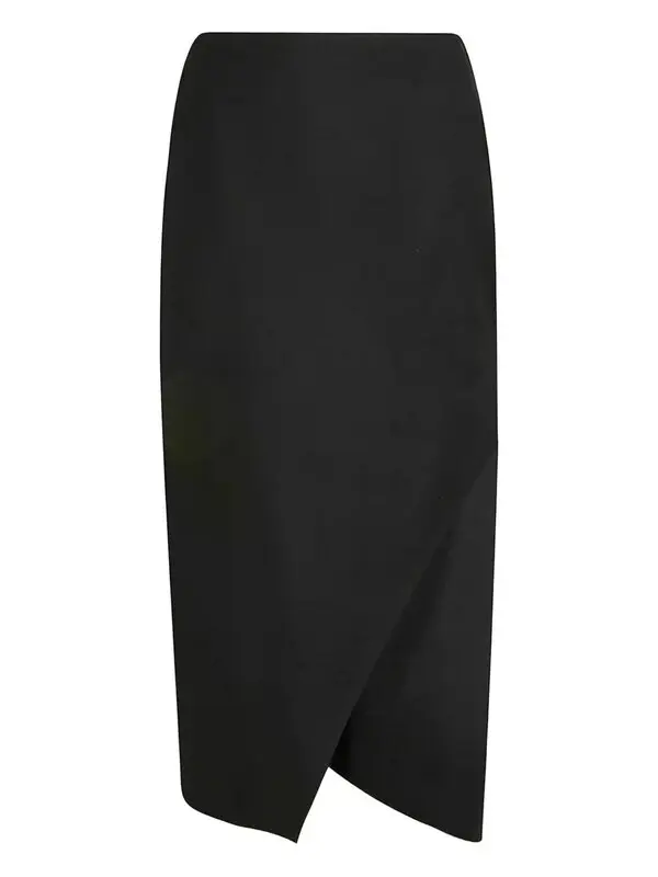 Alexander McQueen Front-slit Midi Skirt