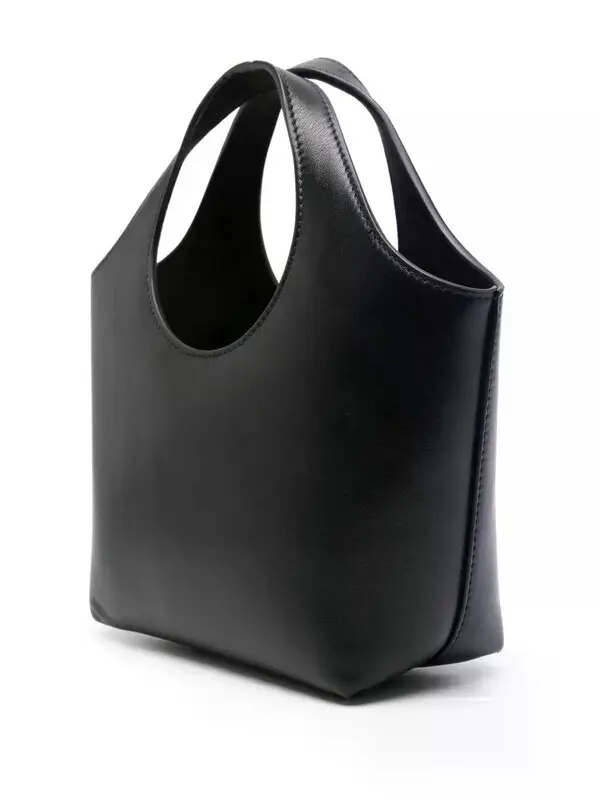 Balenciaga Cracked Texture Tote Bag - Black