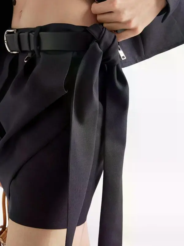 Prada Asymmetric Miniskirt