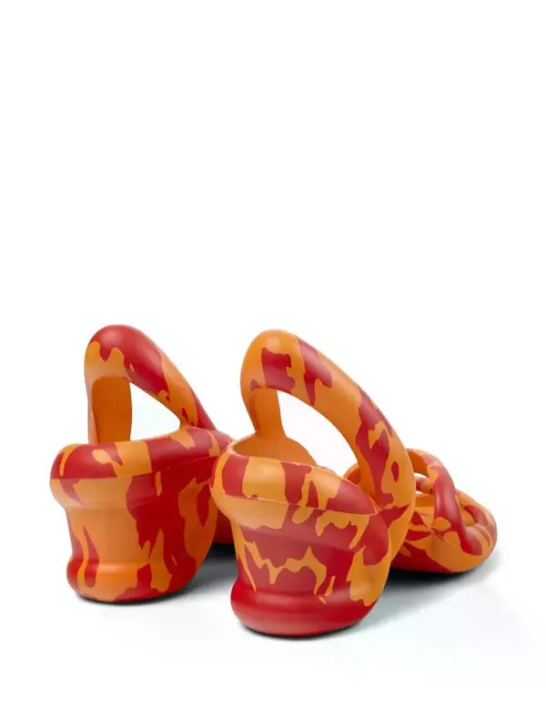 Camper Kobarah 76mm Sandals - Orange