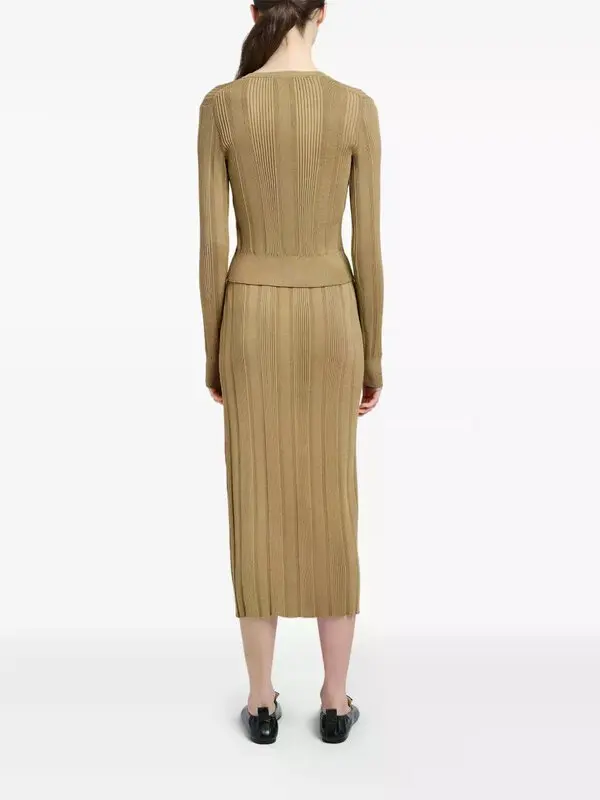 Proenza Schouler Currin Cardigan - Neutrals