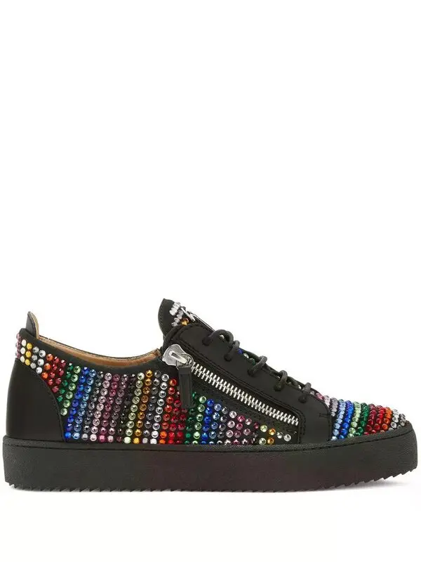GIUSEPPE ZANOTTI Frankie Strass Low-top Sneakers
