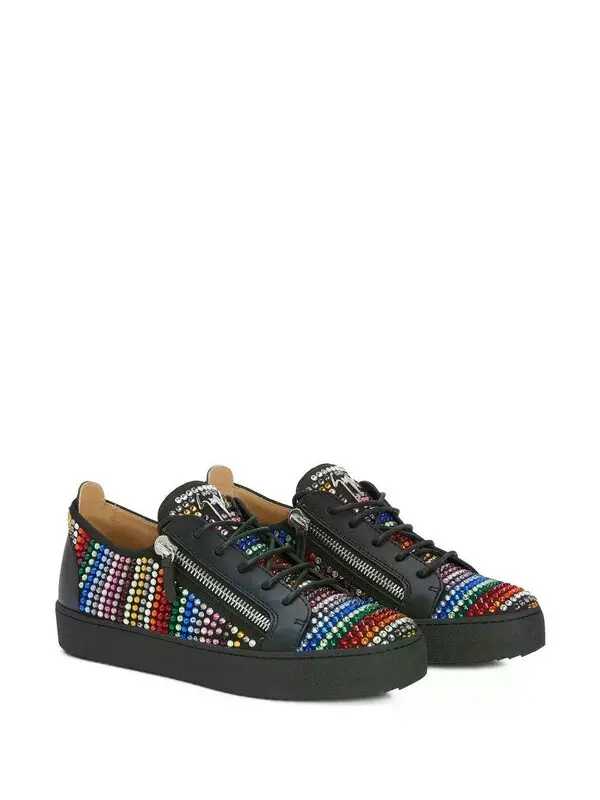 GIUSEPPE ZANOTTI Frankie Strass Low-top Sneakers