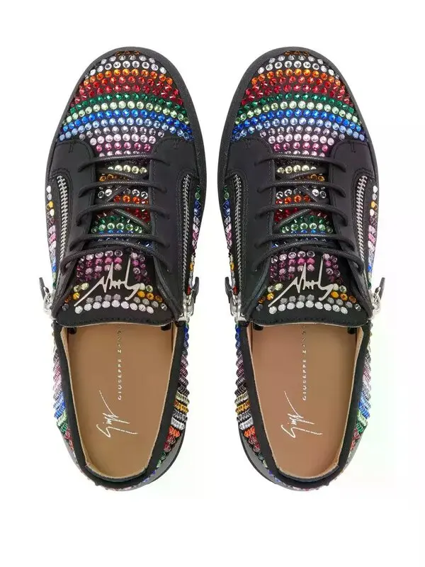 GIUSEPPE ZANOTTI Frankie Strass Low-top Sneakers