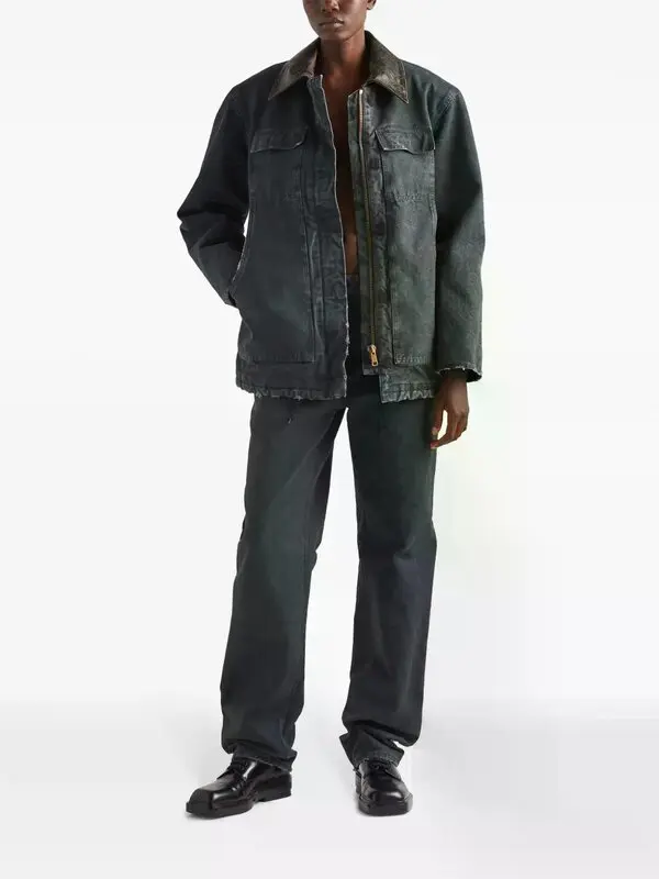 Prada Triangle-logo Canvas Jacket