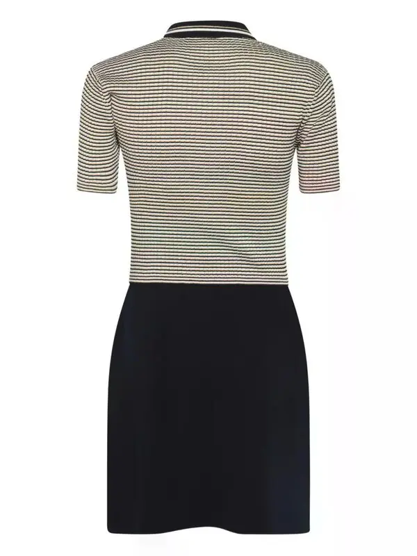 Valentino Garavani Striped Polo Knit Dress