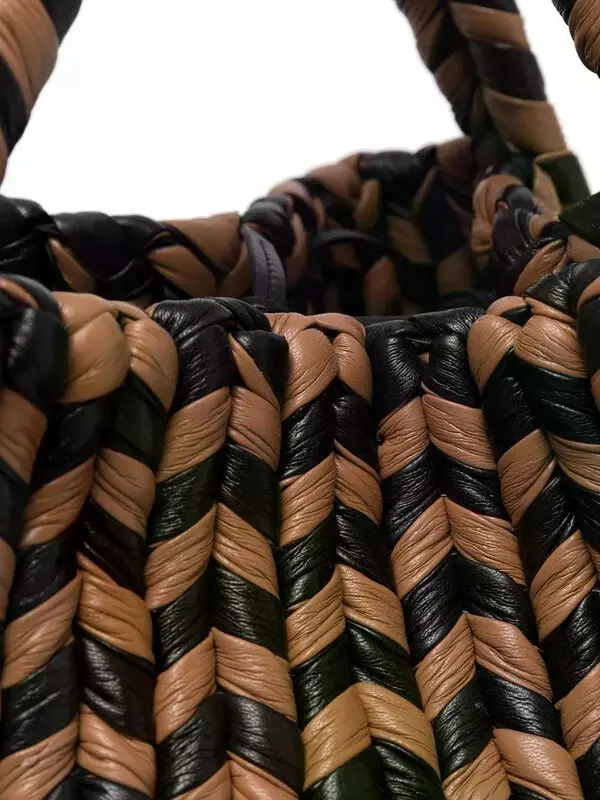 Nanushka Woven Top-handle Tote