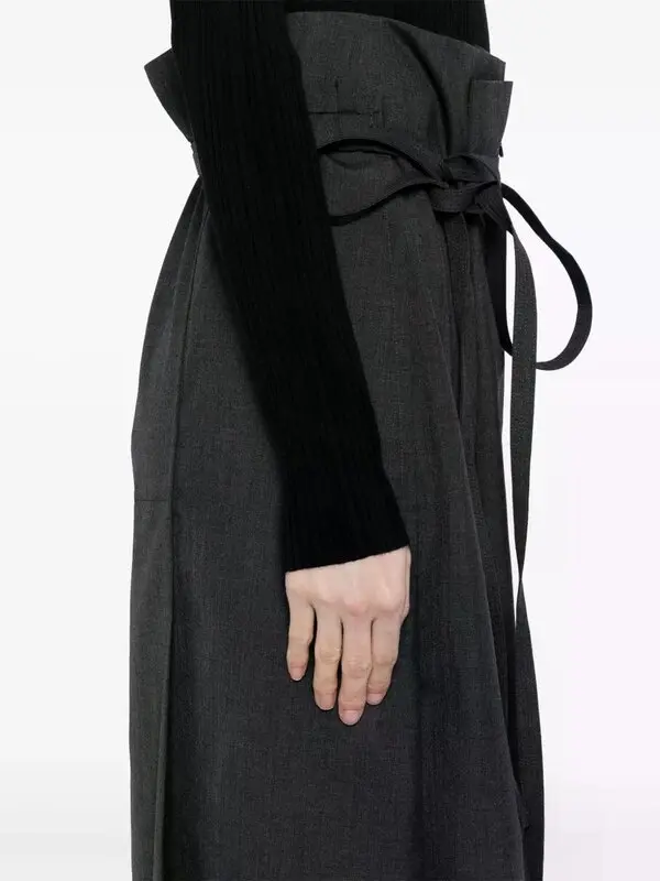 LESS Patchwork Long-sleeved Dress