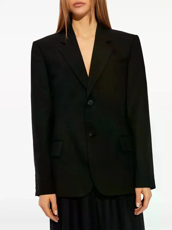 Balenciaga Single-breasted Wool Blazer