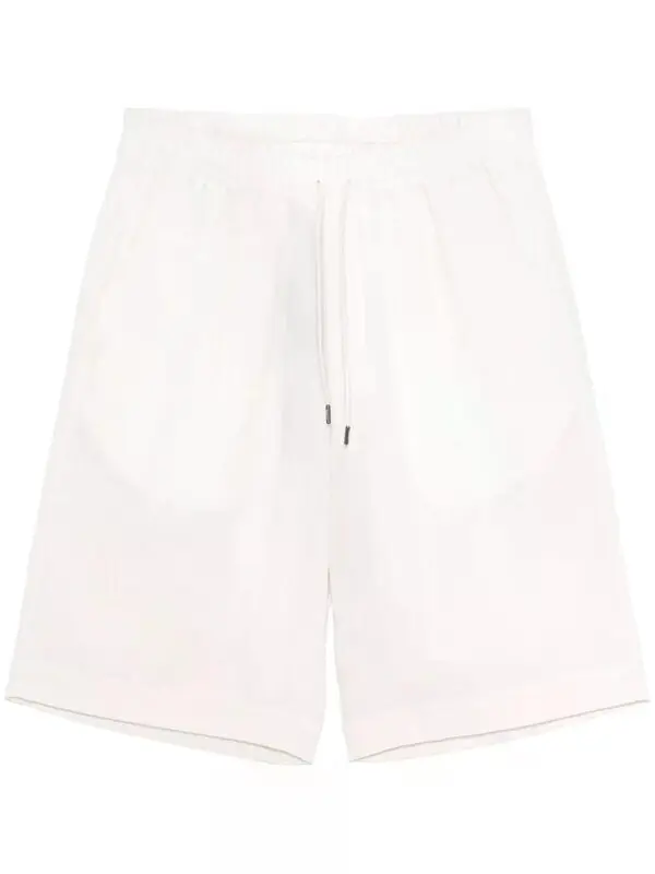 Herno Linen Shorts - Neutrals