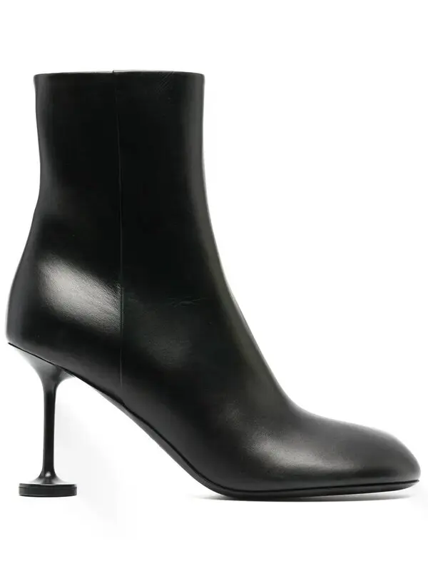 Balenciaga 90mm Leather Ankle Boots