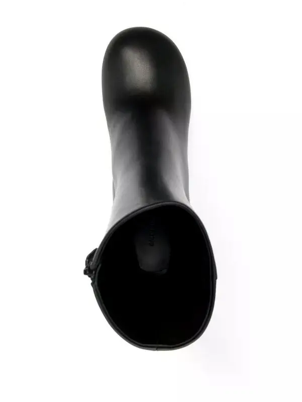 Balenciaga 90mm Leather Ankle Boots