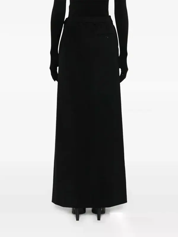 Balenciaga Slit Tailored Maxi Skirt