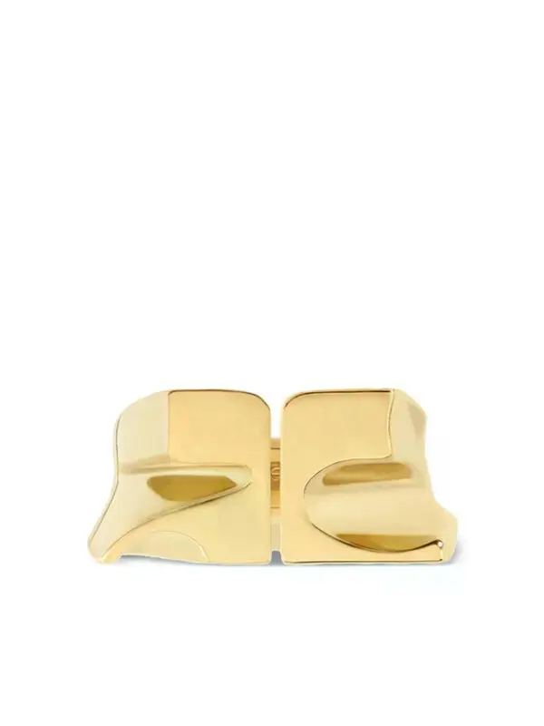 COURREGES Ac Signet Ring - Gold