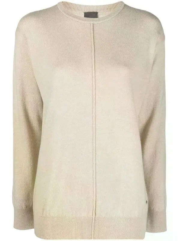 Lorena Antoniazzi Front Seam Knitted Sweater