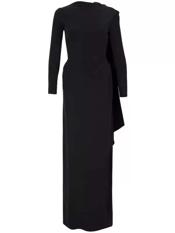 Balenciaga Cape-design Gown