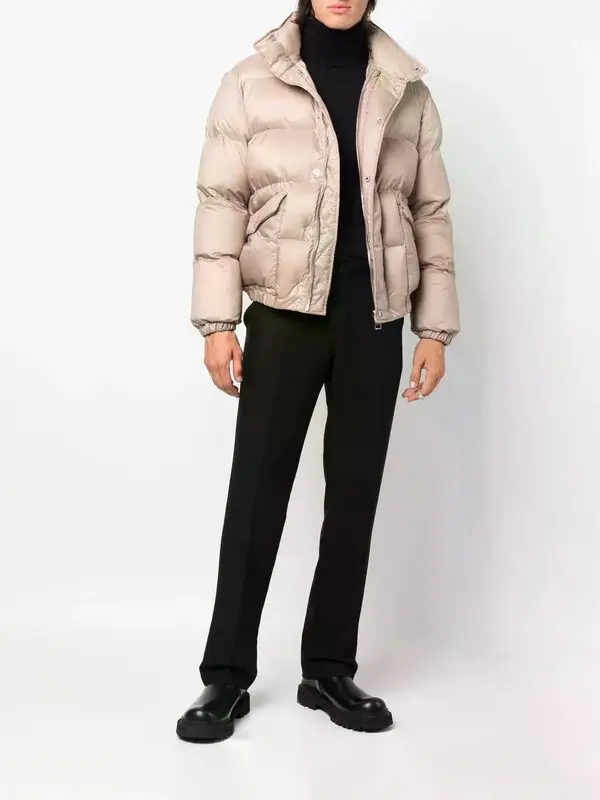 Alexander McQueen Graffiti-print Puffer Jacket