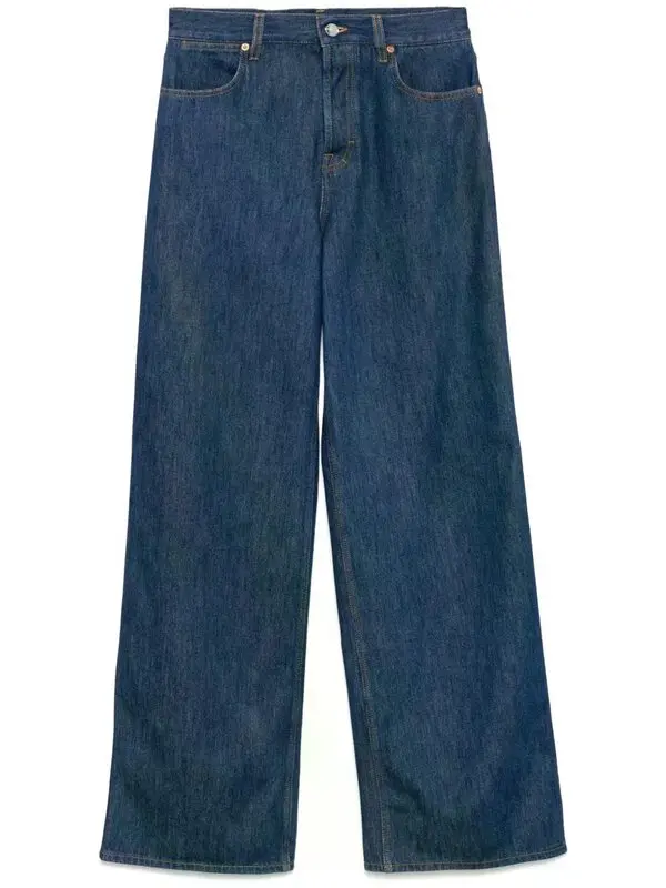 Gucci Wide-leg Indigo Jeans