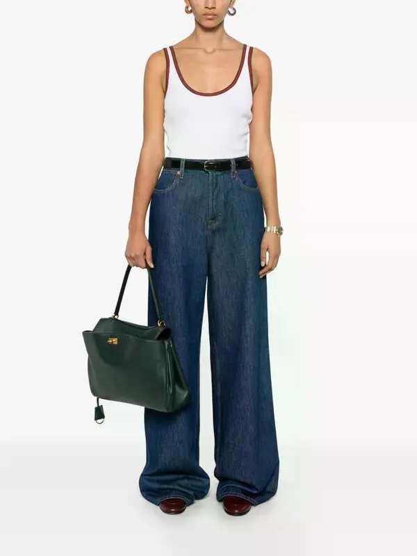 Gucci Wide-leg Indigo Jeans