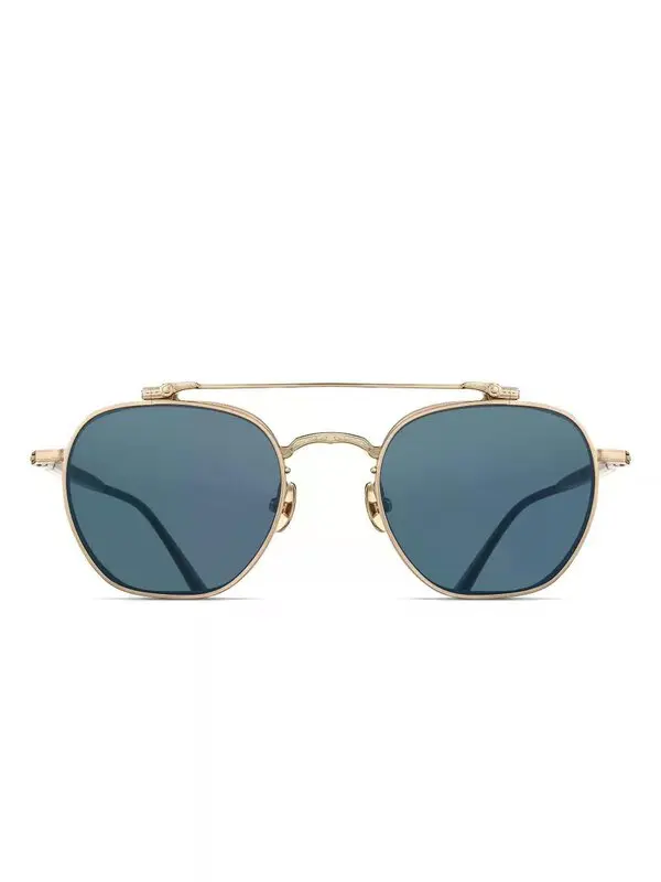 Matsuda Geometric-frame Sunglasses - Gold