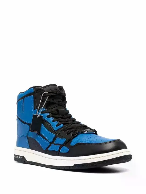 Amiri Skel High-top Sneakers - Blue