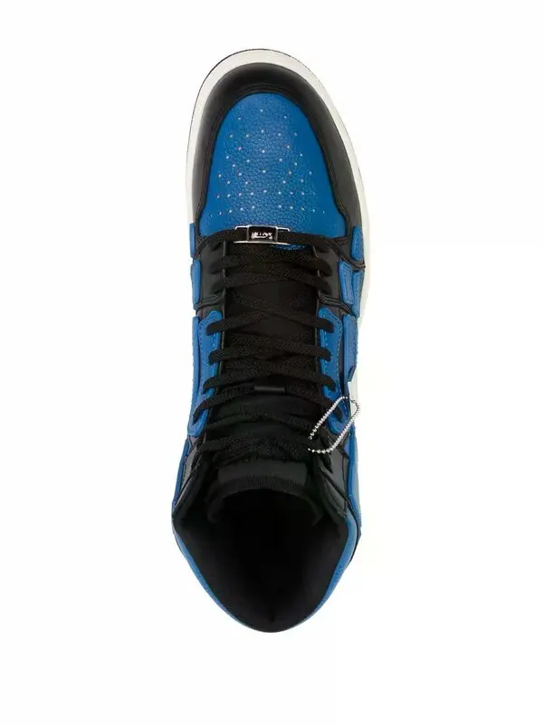 Amiri Skel High-top Sneakers - Blue
