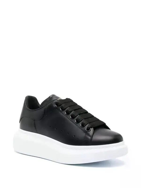 Alexander McQueen Oversized Low-top Sneakers - Black
