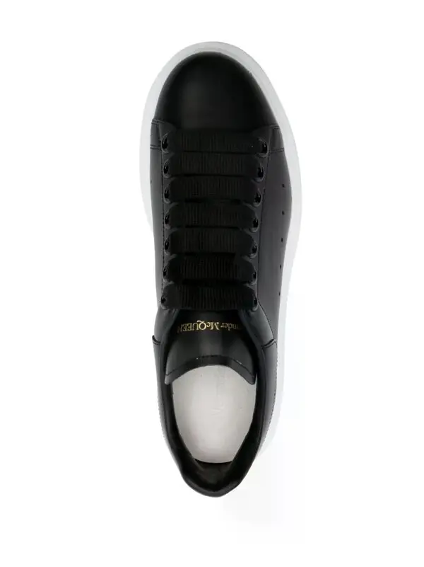 Alexander McQueen Oversized Low-top Sneakers - Black