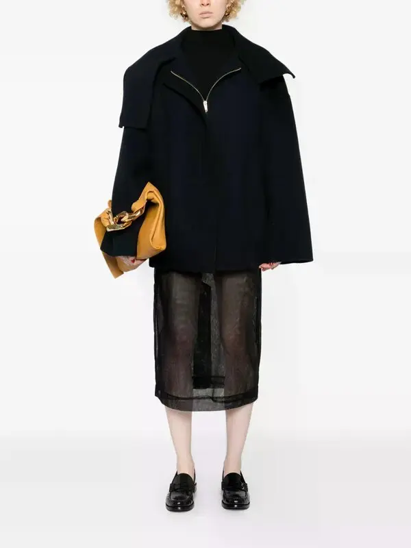 Fabiana Filippi Boiled Wool Bomber Jacket